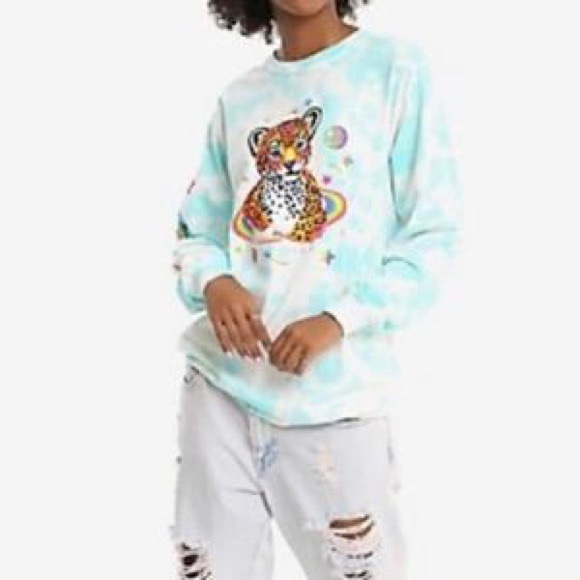 Lisa Frank | Tops | Lisa Frank The Leopard Tie Dye T Shirt | Poshmark